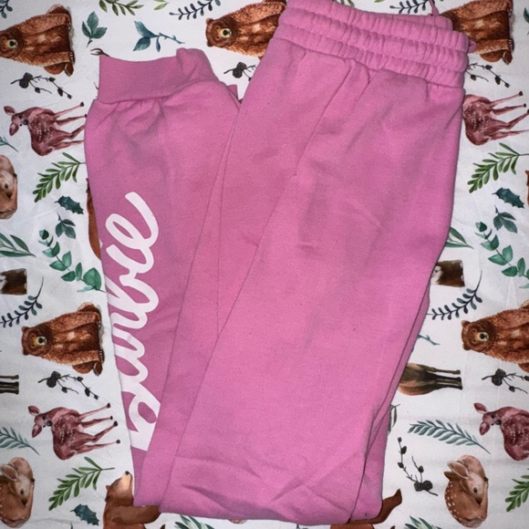 Barbie | Pants & Jumpsuits | Barbie Pink Track Pants | Poshmark